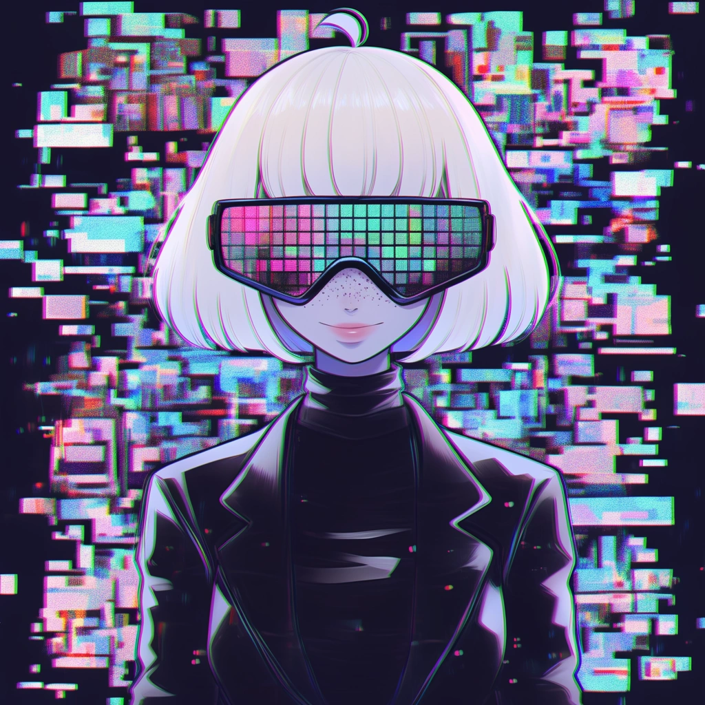 Fiona frost from spy x family, smiling look in glowing style | AnimePFP